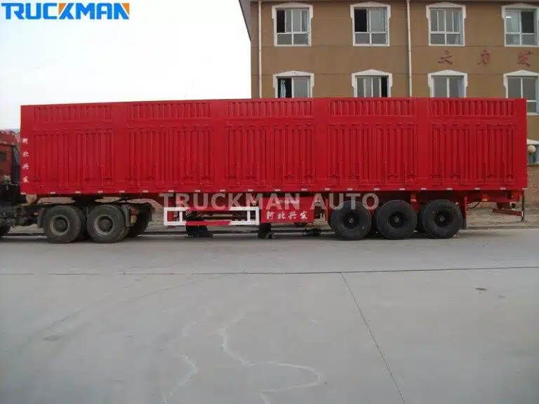 Reboque basculante lateral de 3 eixos - Truckman Automobile